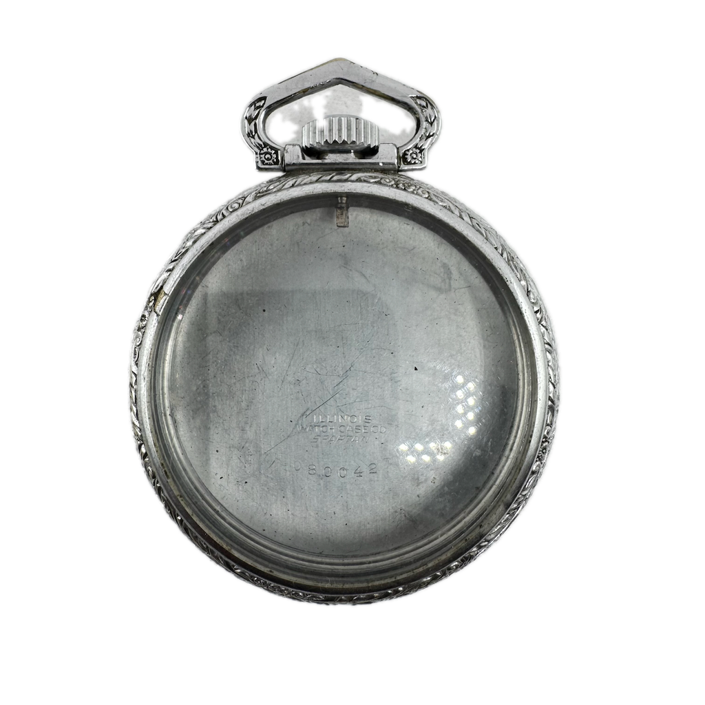 Antique 16 Size Defiance Open Face Pocket Watch Case Chrome PlatedPins – The Parts Preserve