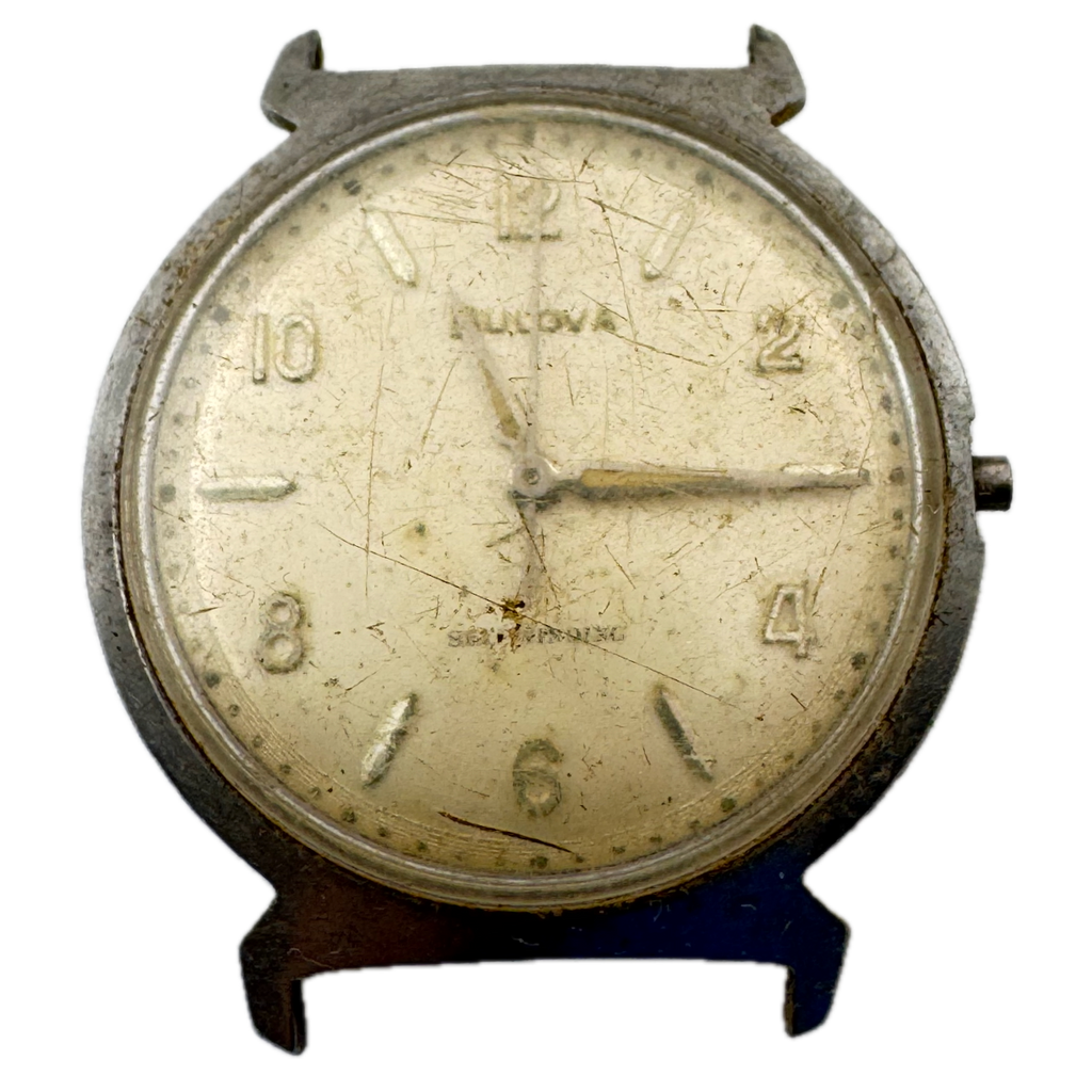 Vintage 1962 Bulova Jet Clipper Men's Automatic Wristwatch 11 AFAC Swi ...