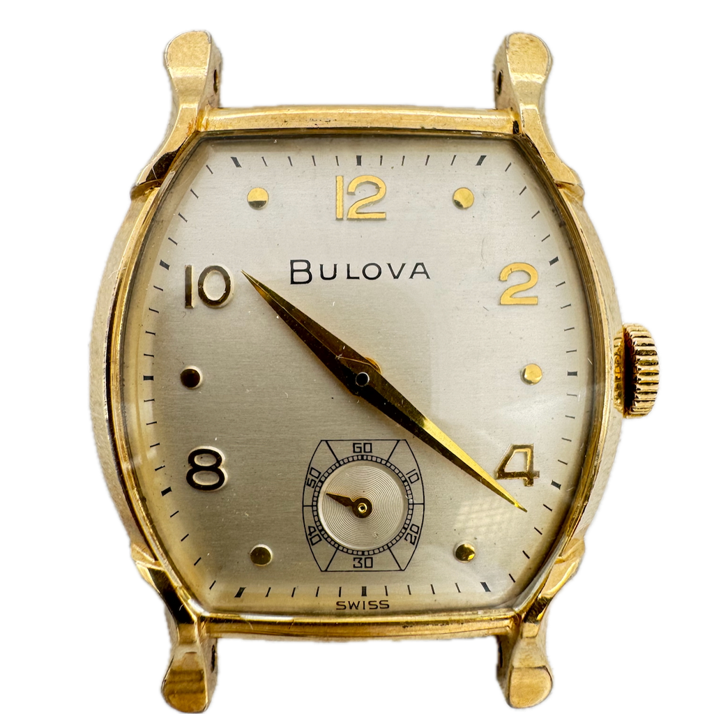 Vintage 1956 Bulova Minuteman Men's Mechanical Wristwatch 11 AB Steel ...
