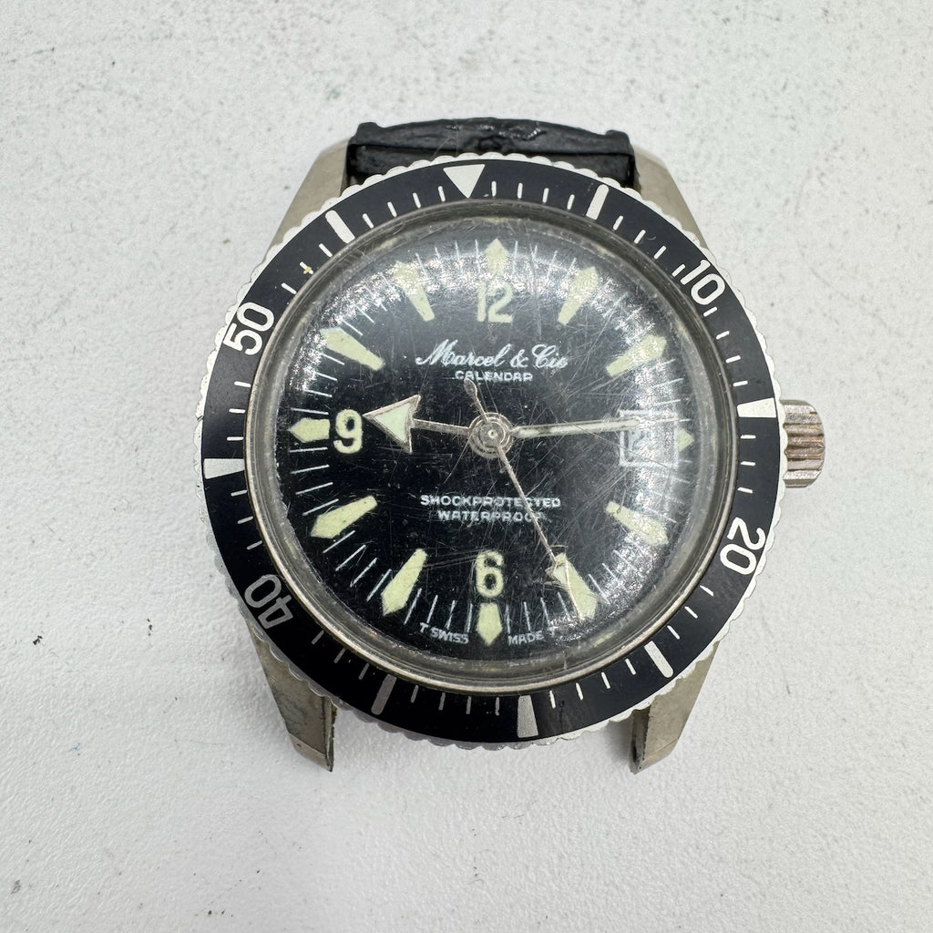 Vintage 36mm Marcel & Cie 1515 Calendar Men's Mechanical Wristwatch 88 ...