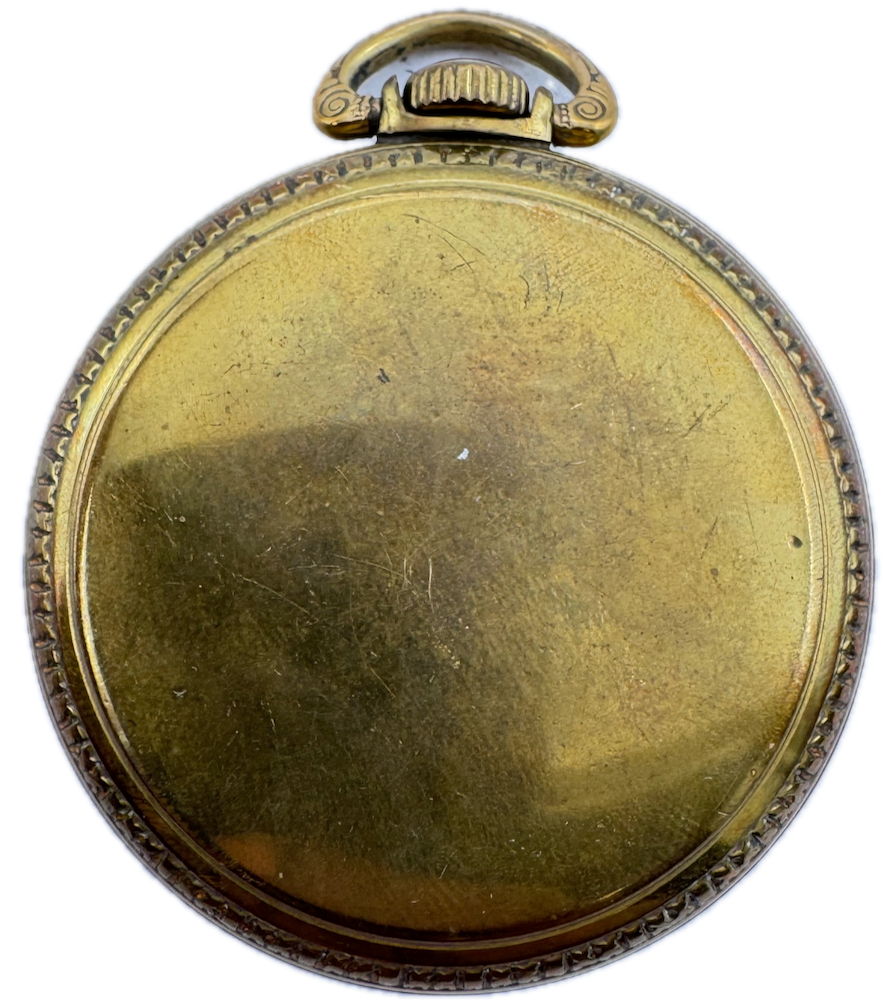 Antique 16 Size Keystone Open Face Pocket Watch Case Gold ToneEngraved ...