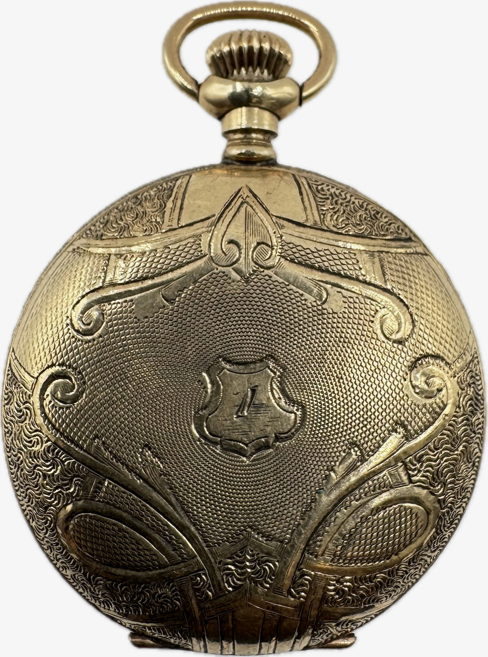 Antique 0s New York Standard Hunter Pocket Watch Case 20 Year GFFancy ...