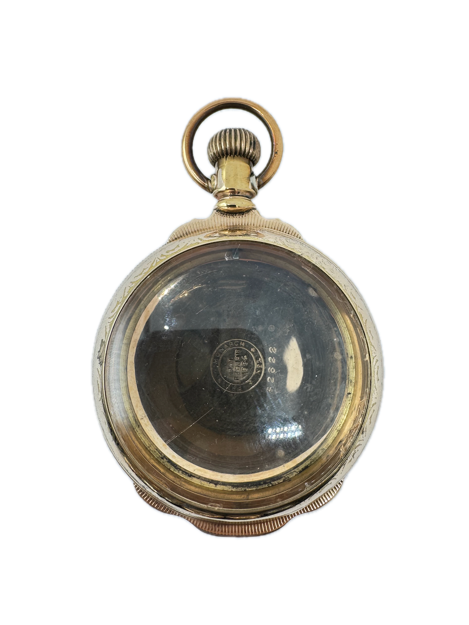 Antique 18 Size Fahys Box Hinge Open Face Pocket Watch Case Gold Fille ...