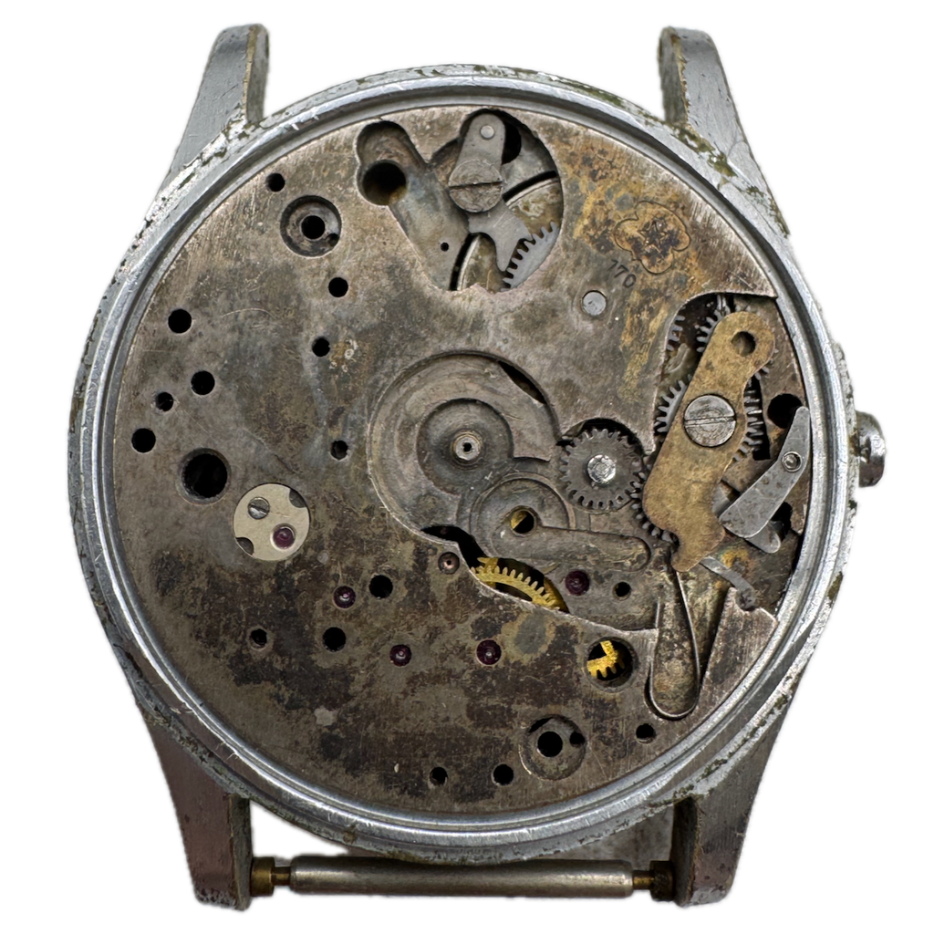 Vintage Unbranded Men's Chronograph Wristwatch Venus 170 Swiss Stainle ...