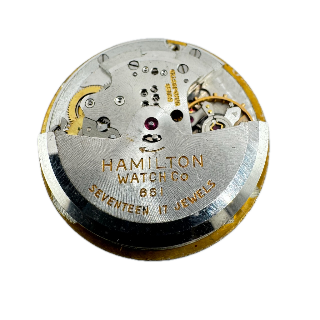 Vintage Hamilton Automatic Men's Wristwatch Movement 661 Swiss for Rep ...