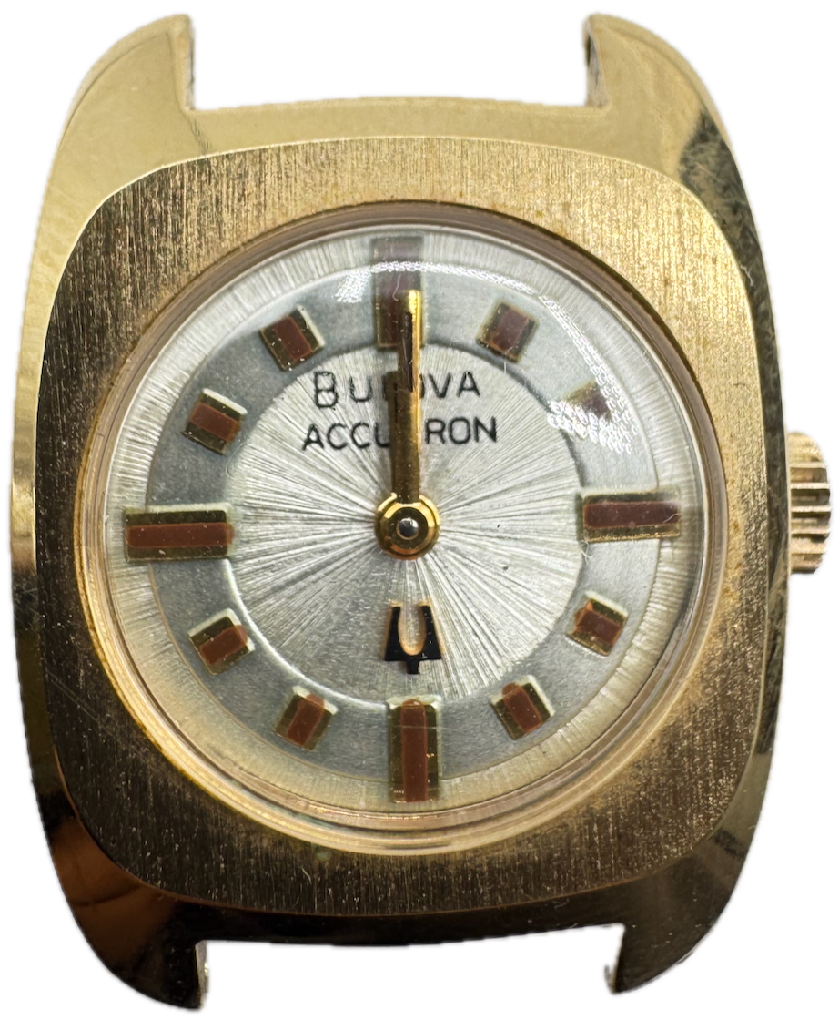 Vintage 1973 Bulova Accutron X3318 Ladies Tuning Fork Wristwatch USA G ...