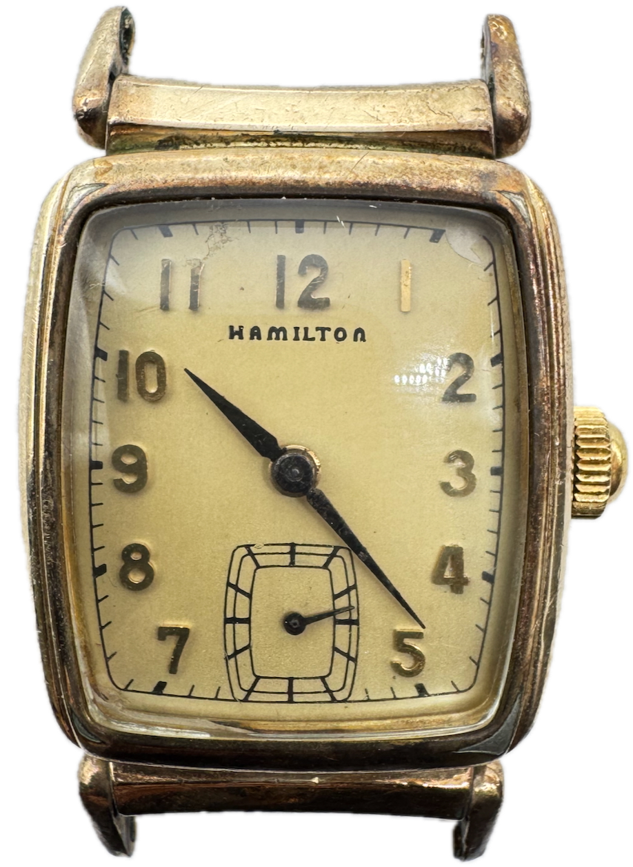 Vintage Hamilton Articulating Lugs Men's Mechanical Wristwatch 980 USA ...