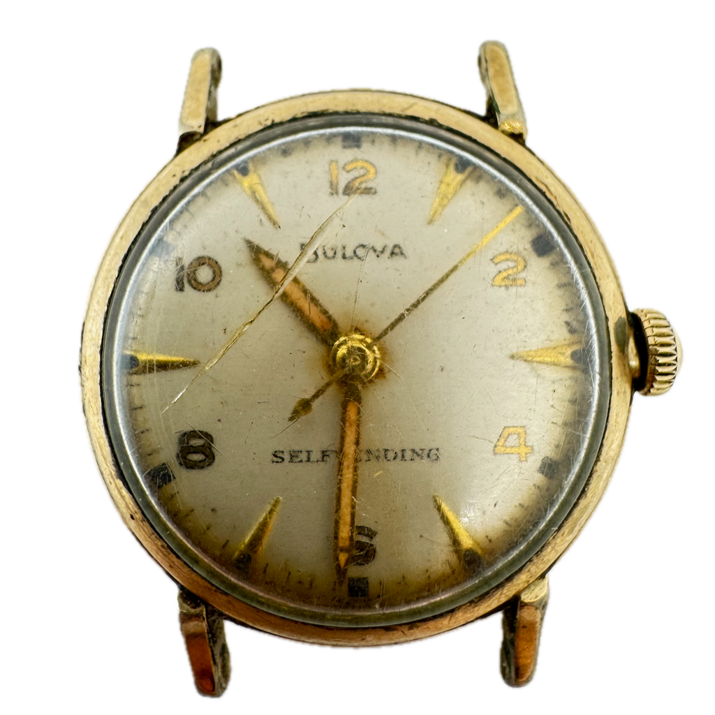 Vintage 31mm Bulova 17 Jewel Men's Automatic Wristwatch 11AFAC Swiss 1 ...