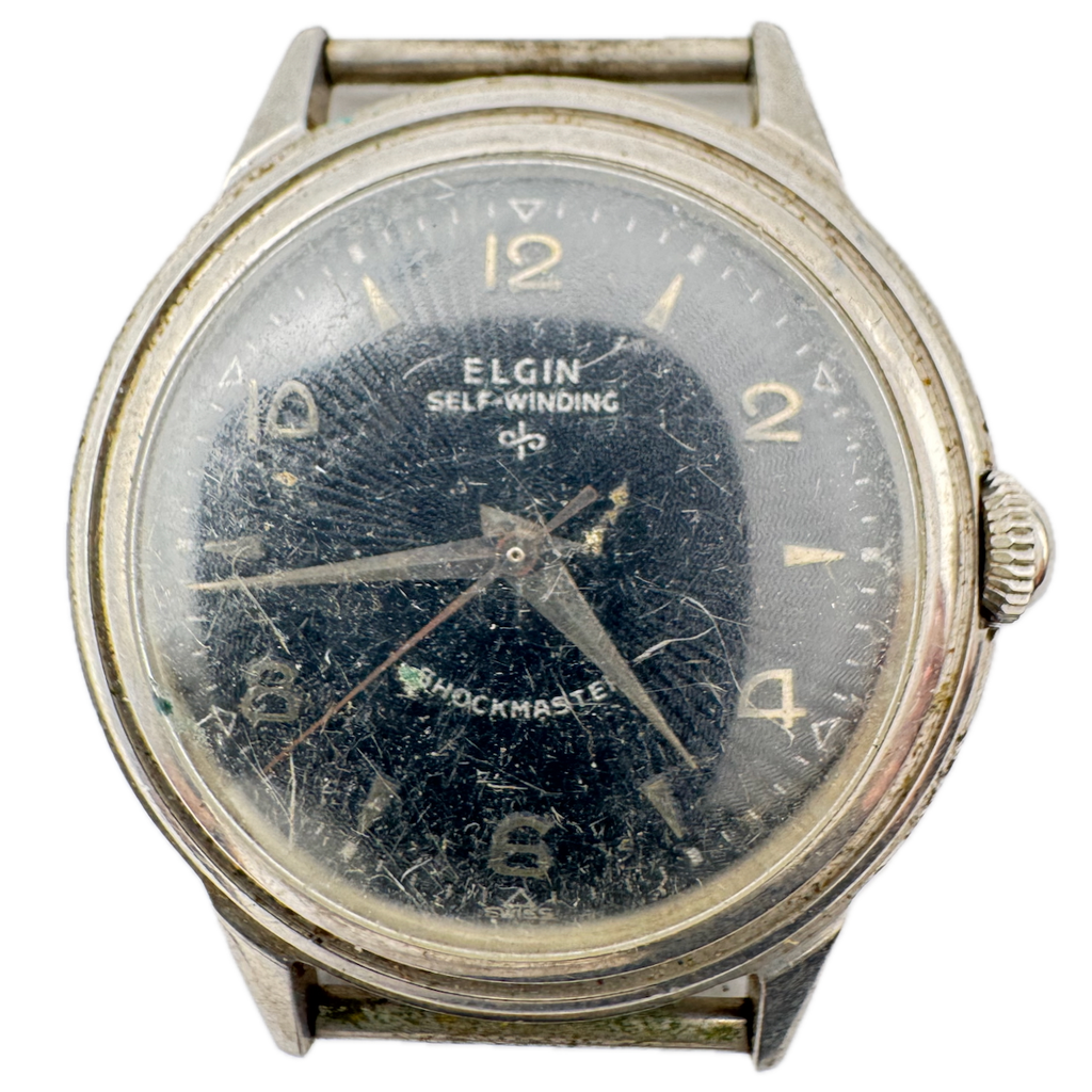 Vintage Elgin 6821 Niagara Men's Automatic Wristwatch 643 Swiss Steel ...