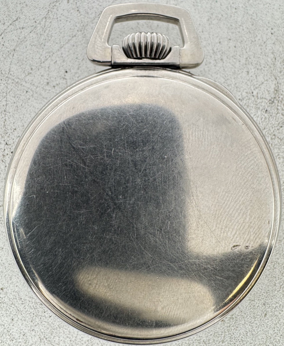 Antique 16s Keystone Open Face Pocket Watch Case for Mechanical Steel ...
