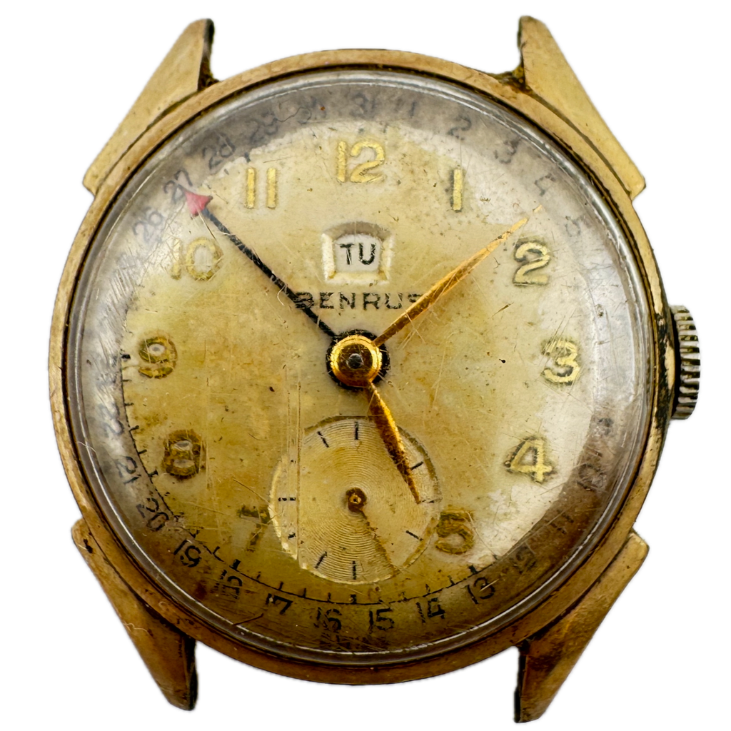 Vintage Benrus Pointer Date & Day Men's Mechanical Wristwatch CE 13 Sw ...