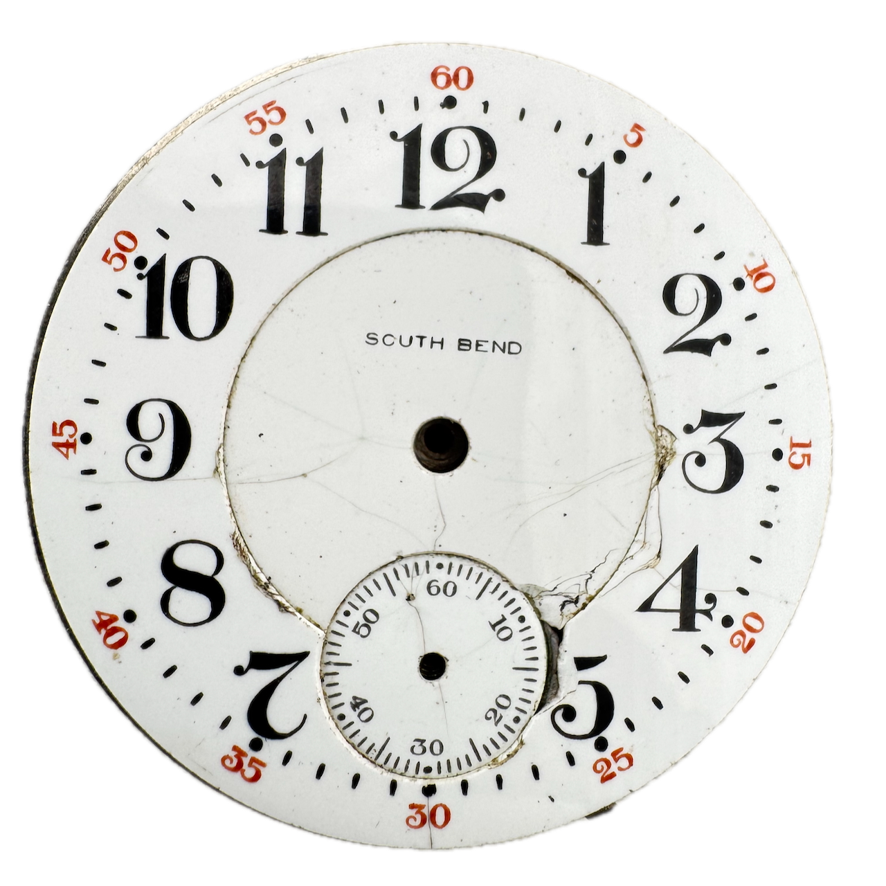 Antique 18s 1904 South Bend 17J Mechanical Pocket Watch Movement USA I ...