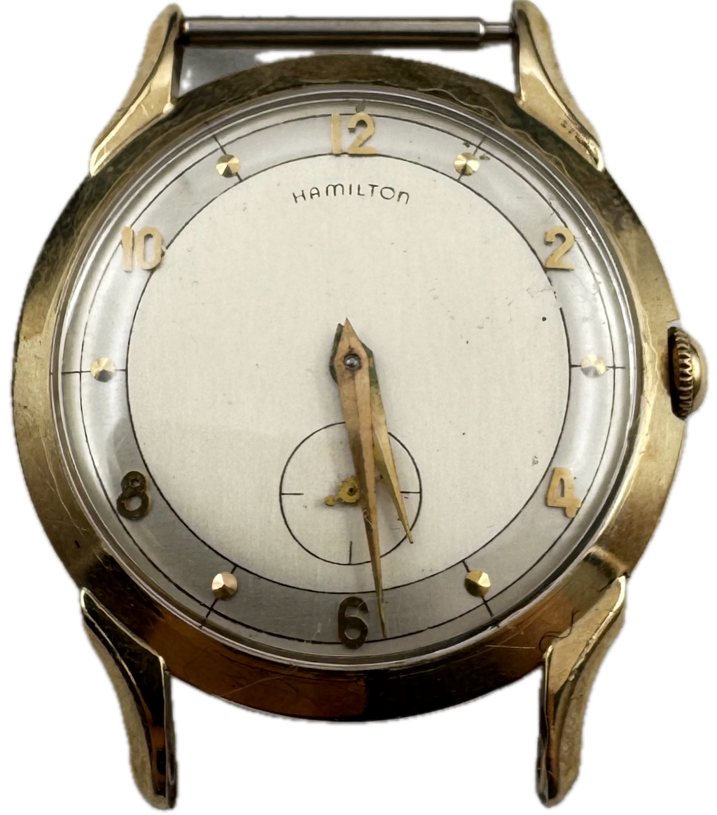 Vintage Hamilton Powell Men's Mechanical Wristwatch 730 USA Steel & 10 ...