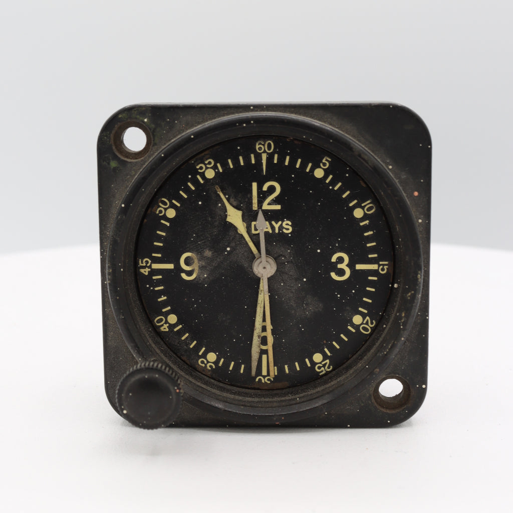 Vintage Elgin 8 Day for U.S. Miltary Mechanical Aircraft Clock for Rep ...