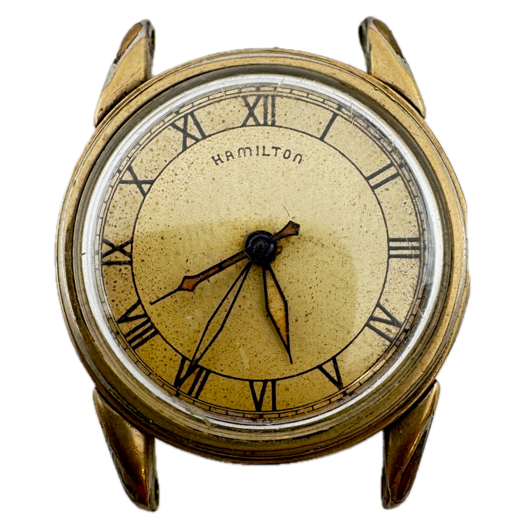 Vintage Hamilton Endicott Men's Mechanical Wristwatch 987S USA 10k GF ...