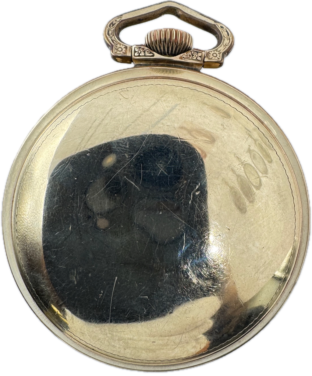 Antique 18 Size Illinois Beaded Pocket Watch Case 10k Rolled Gold Plat ...